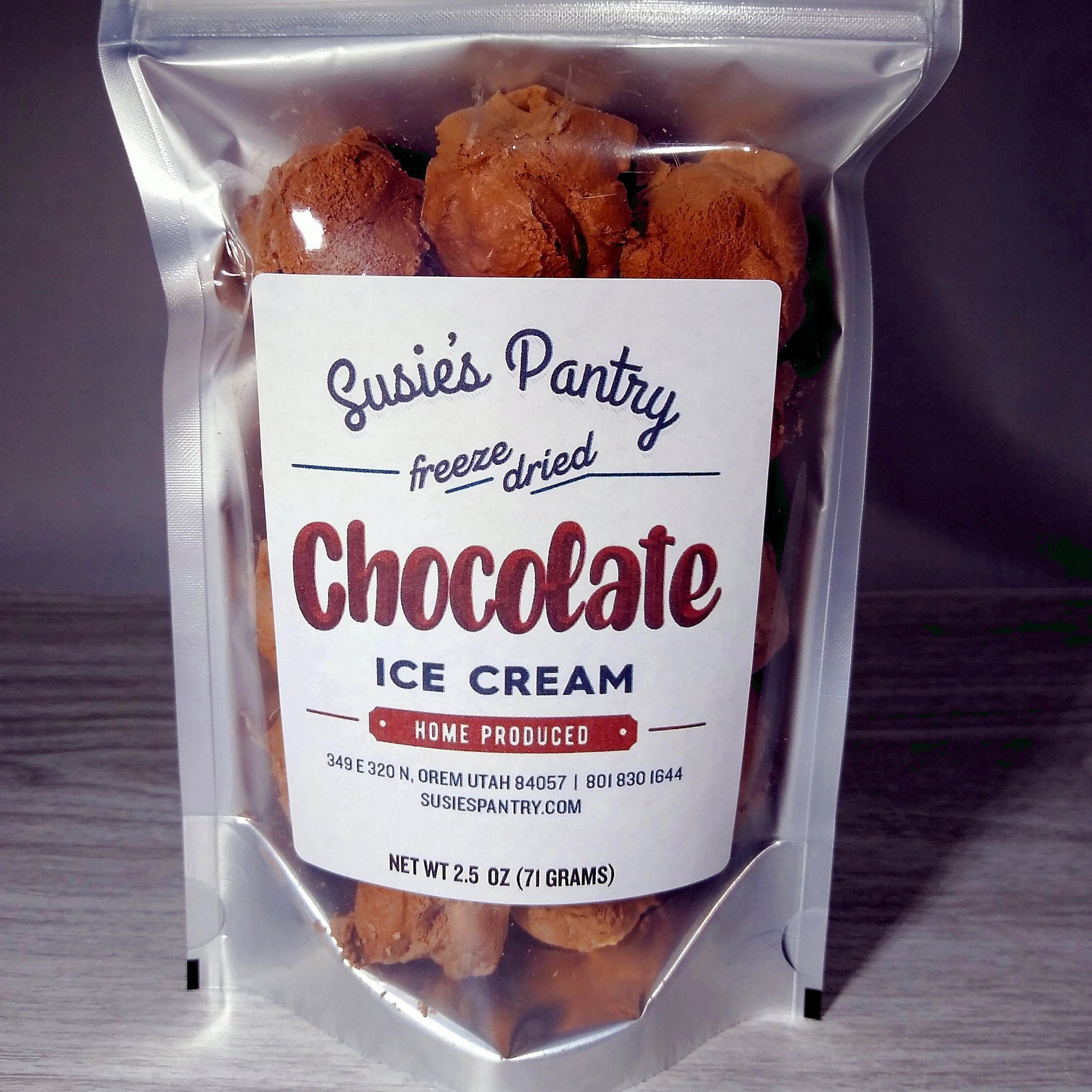 Freeze Dried Ice Cream - Chocolate – Susie's Pantry